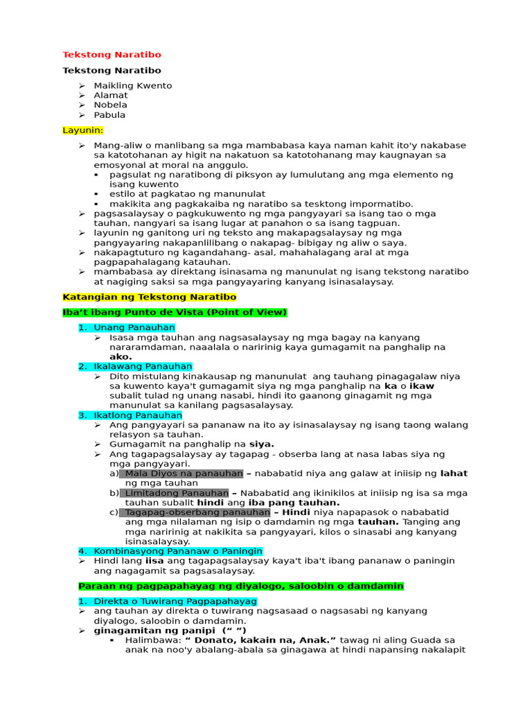 FIL - Q3 Lesson 3 | PDF