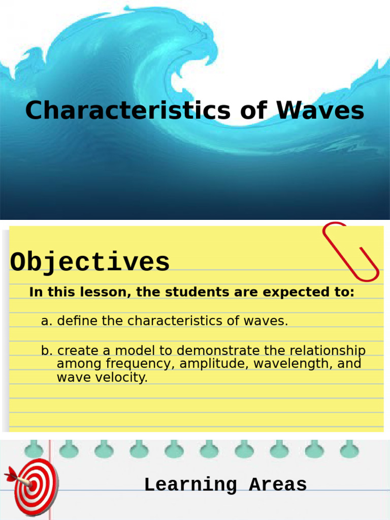 Science7 Lesson3 PowerPointPresentation Q3 | PDF | Waves | Frequency