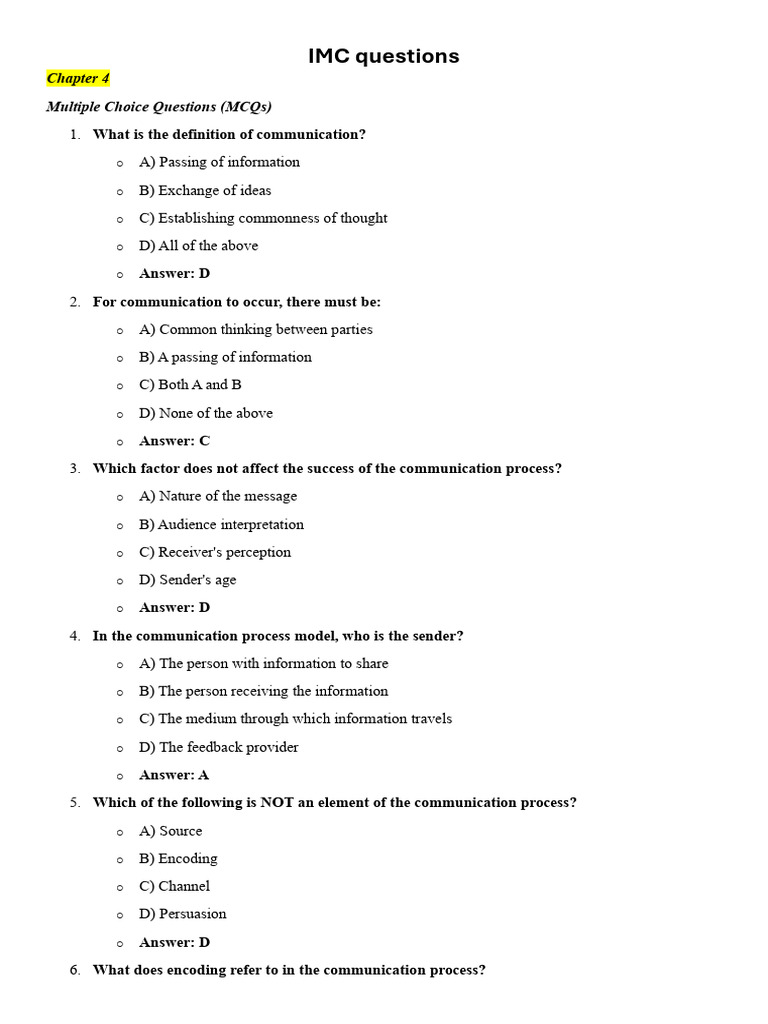 Imc questions | PDF | Advertising | Brand