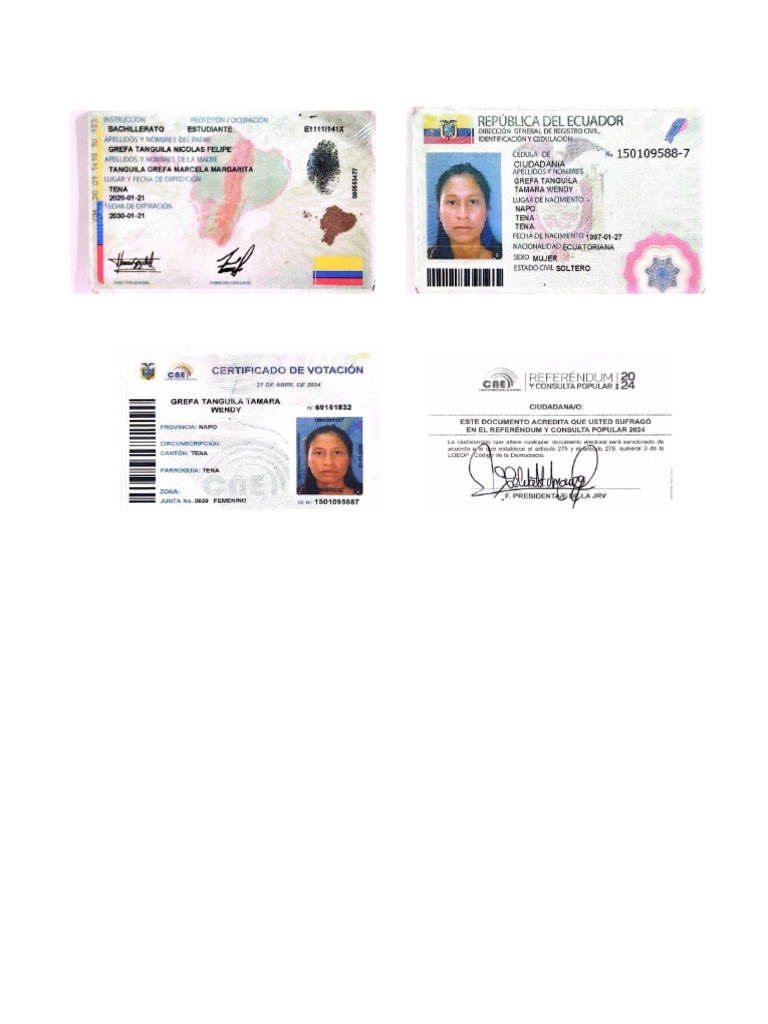 Cedula Actualizada | PDF