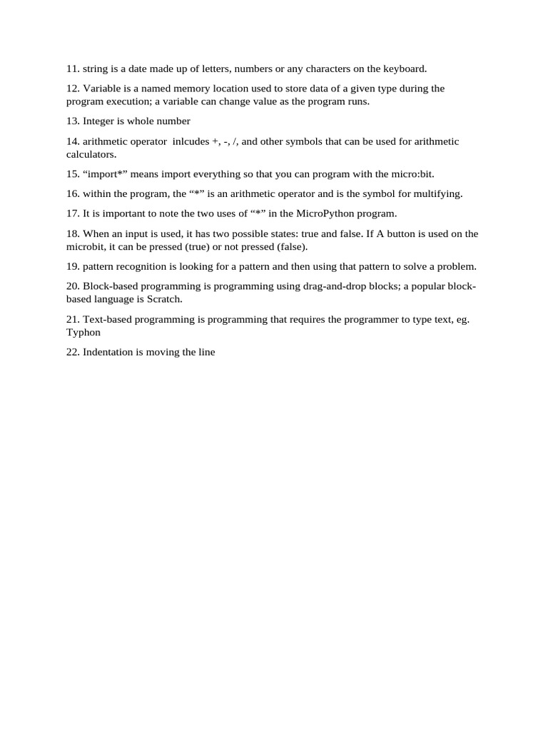 7.6 - Sequencing and Pattern Recognition 1 | PDF