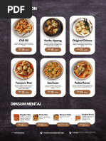 Menu 1988 Pocha Semarang Terbaru | PDF