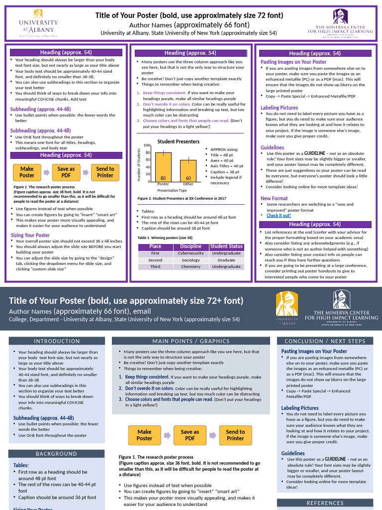 Poster Design Guidelines and Templates | PDF | Page Layout | Publishing