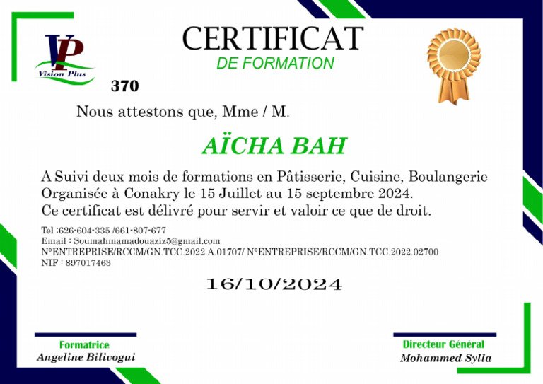 Aïcha Bah | PDF