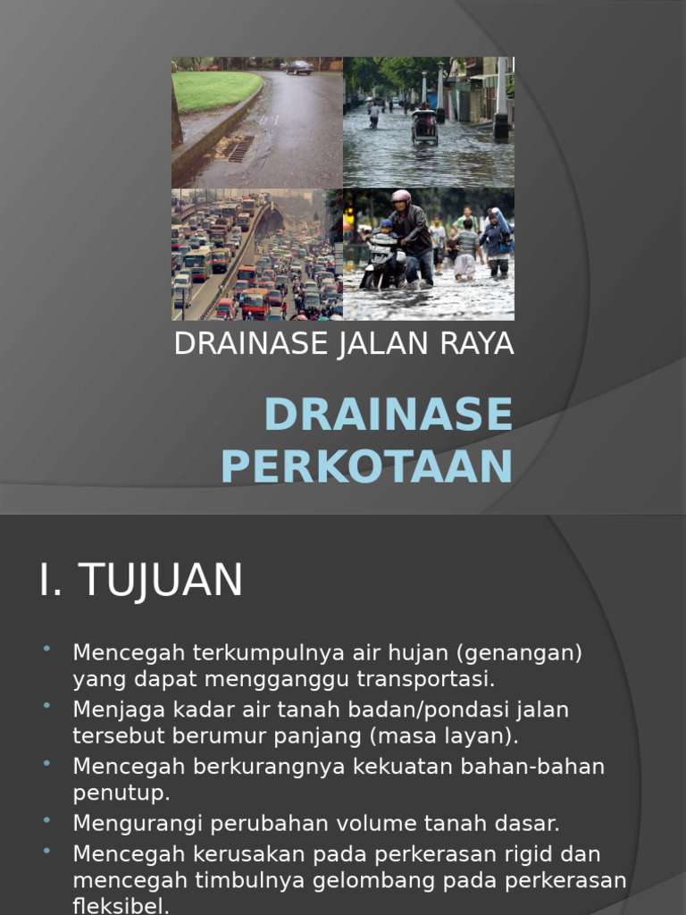 05 Drainase Jalan Raya | PDF