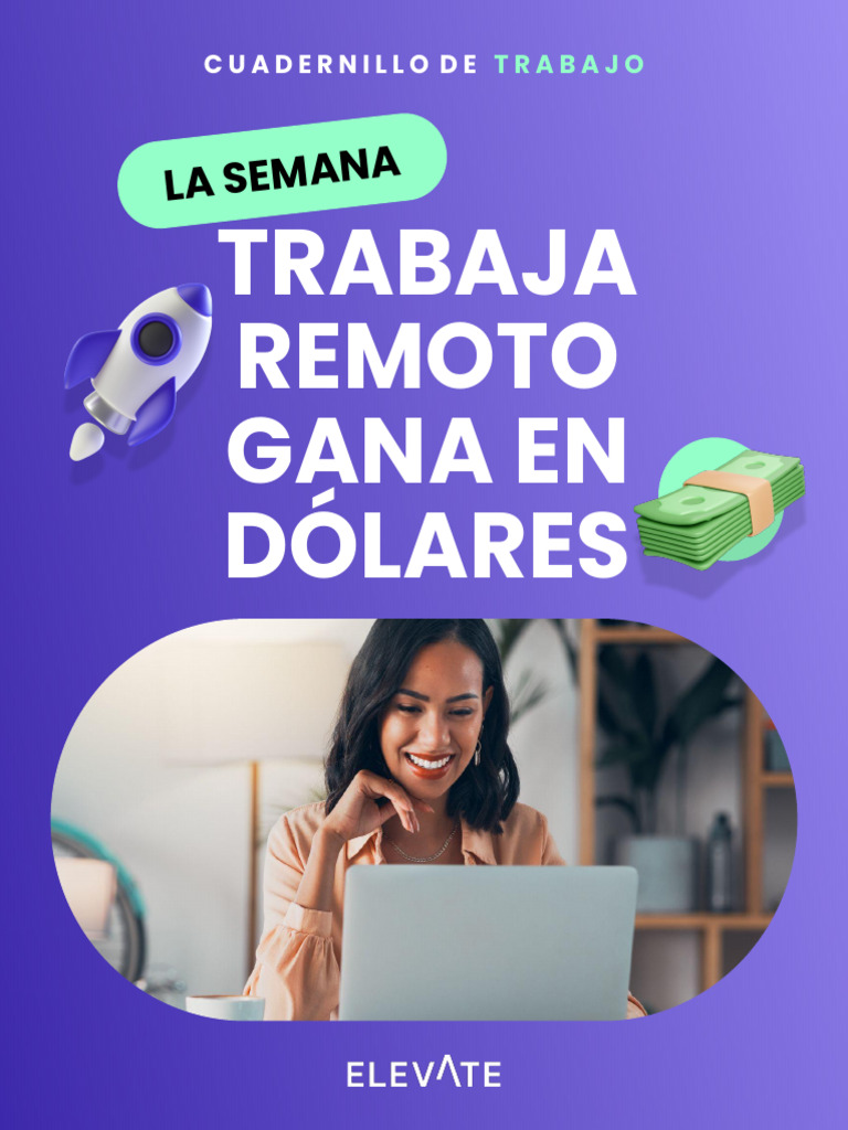Workbook Semana Trabaja Remoto Gana en Dolares | PDF | Economias