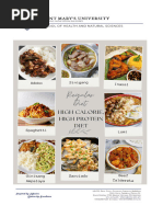 7-Day Filipino PCOS-Friendly Meal Plan | PDF | Sweet Potato | Tofu