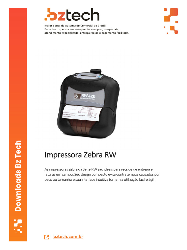 Manual Zebra RW 420 e RW 220 | PDF | Battery Charger | Electromagnetic ...
