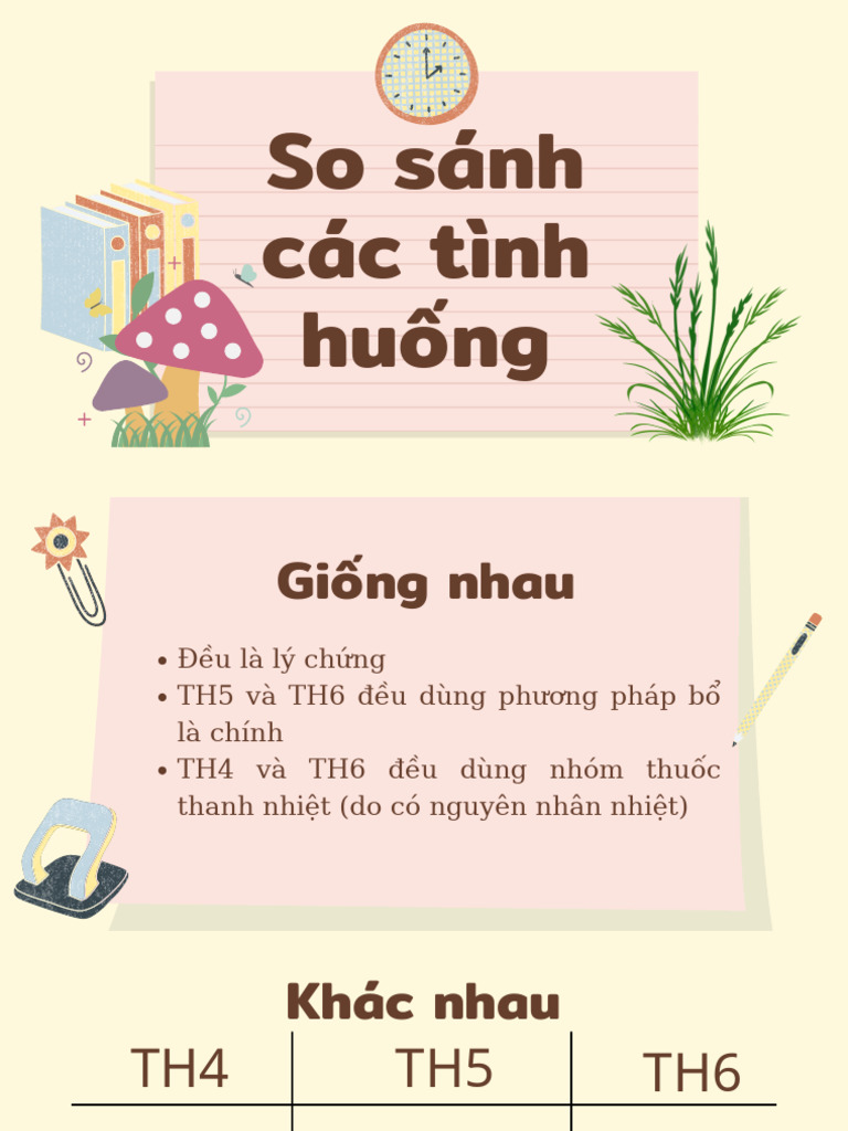So Sánh TH4,5,6 Seminar DCT Bu I 2 | PDF