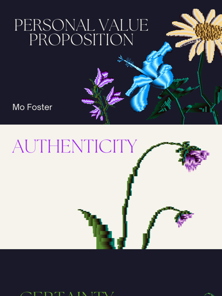 Personal Value Proposition | PDF
