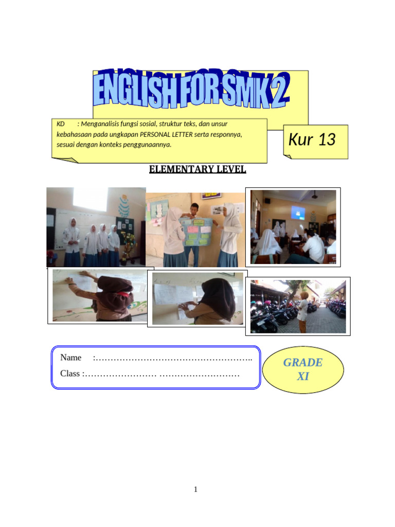 Modul Bhs - Inggris Xi Finishing | PDF