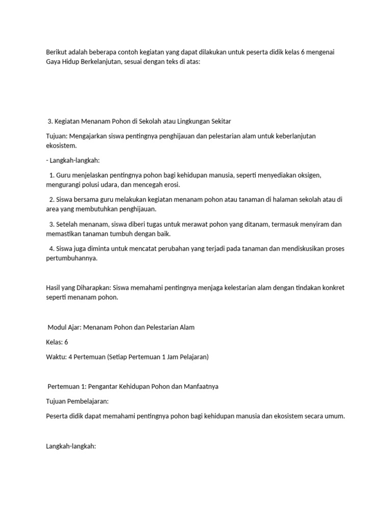 Contoh Soal P5ra | PDF | Griya & Taman