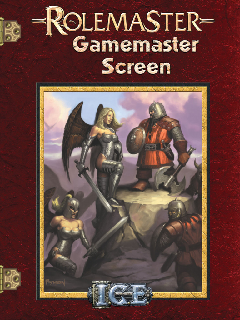 5901 Rolemaster - Gamemaster Screen | PDF | Armour