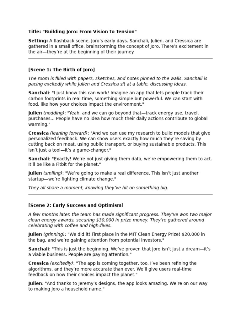 script | PDF | Climate Change | Carbon Footprint