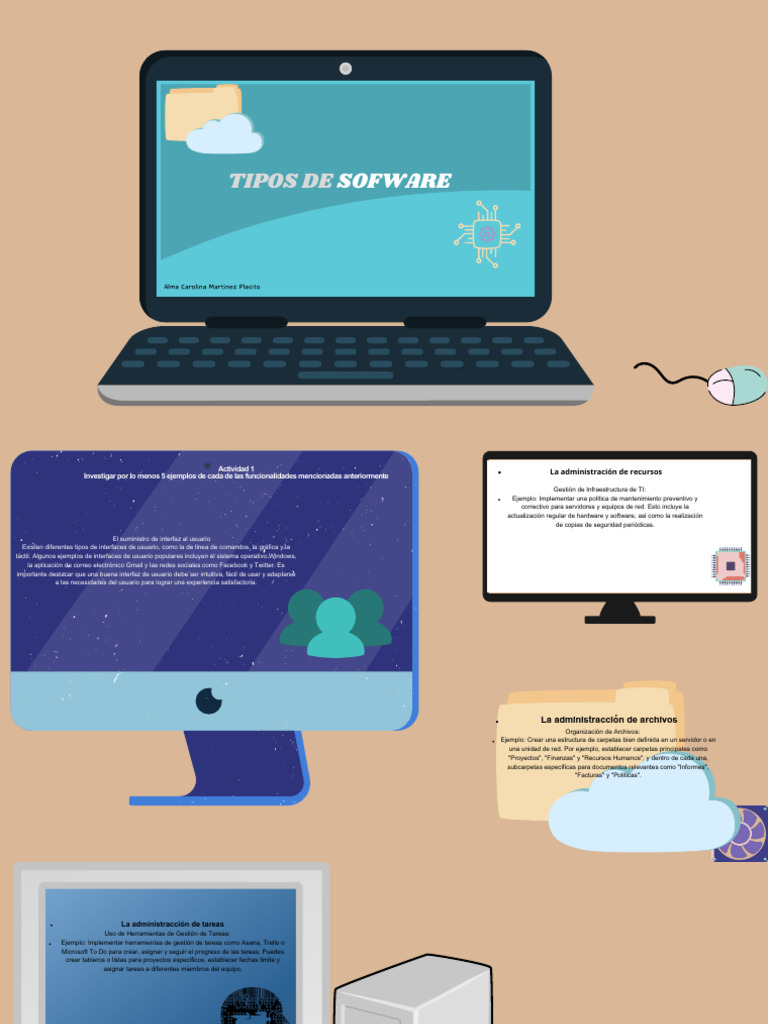 Tipos de Sofware | PDF | Interfaz de usuario | Usuario (informática)