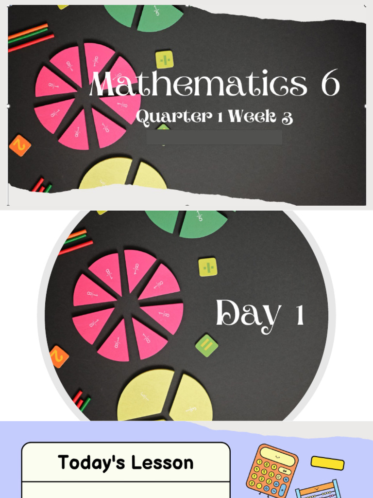 MATH 6-Q1-WEEK_3 | PDF | Division (Mathematics) | Elementary Mathematics