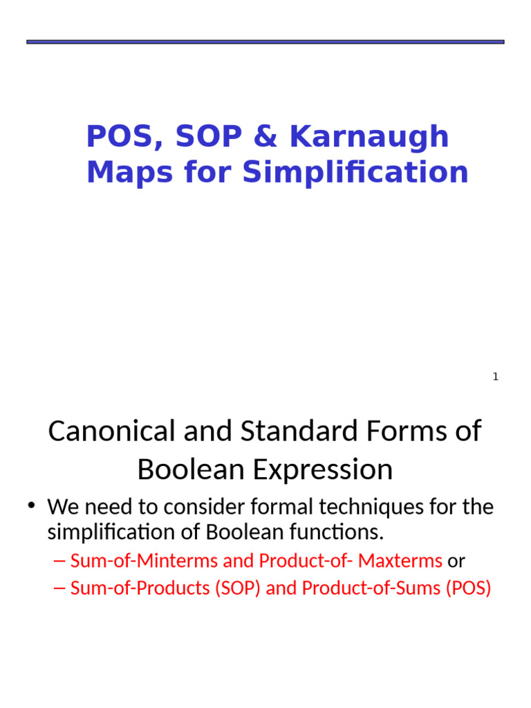 Boolean Algebra and K-Map | PDF | Theory Of Computation | Computer Programming