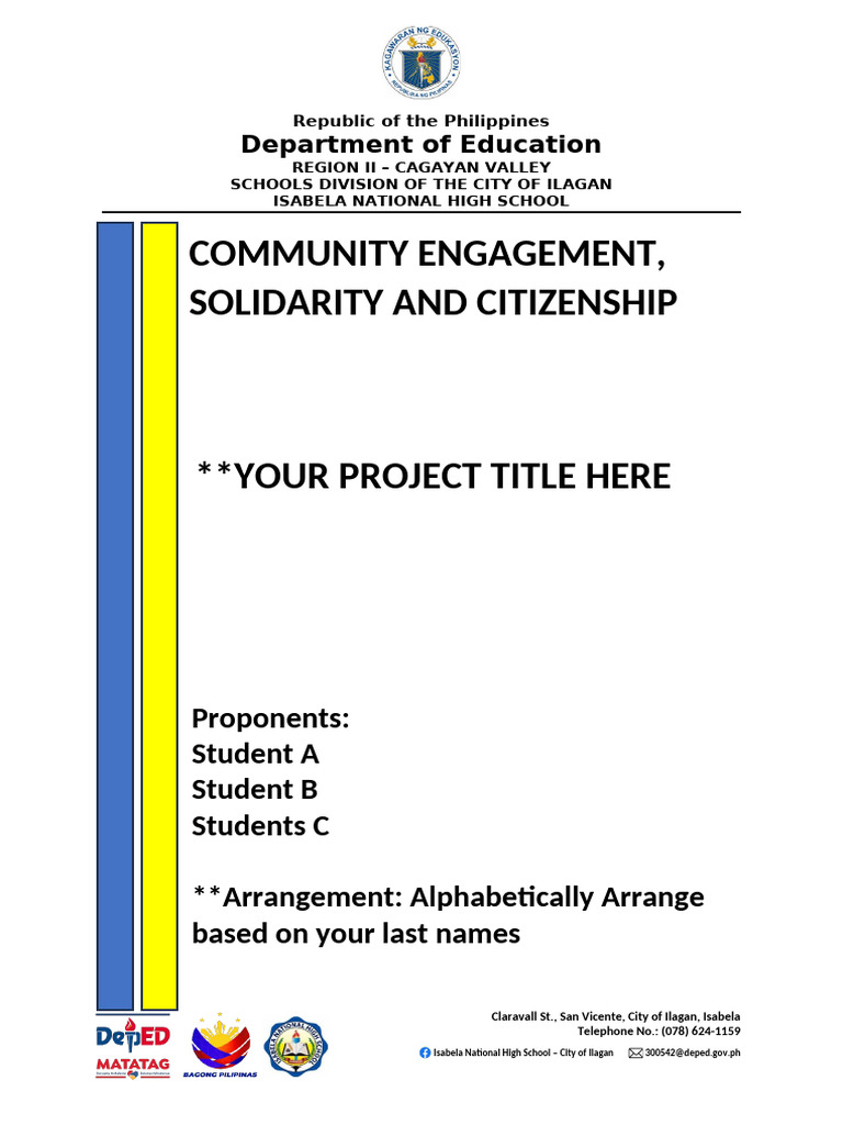 Community Action Plan Template | PDF