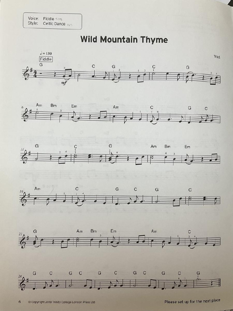 Wild Mountain Theme | PDF