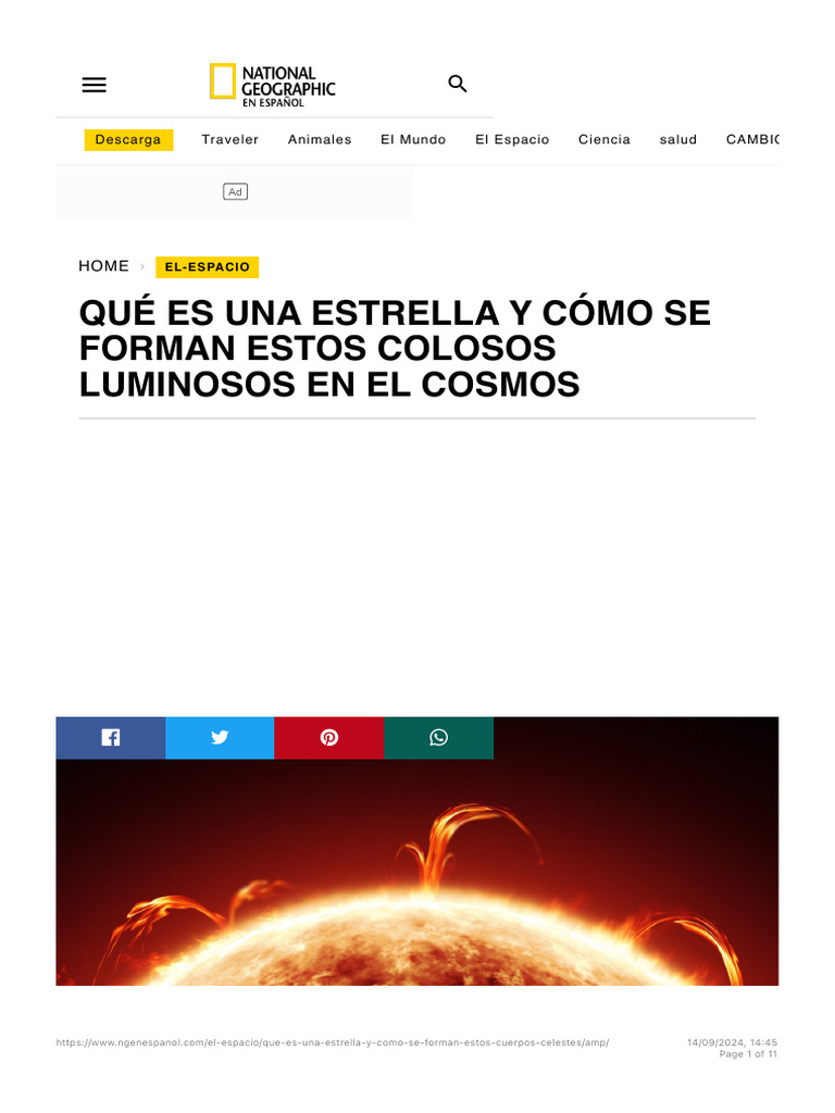 ¿Qué es una estrella y su formación? | PDF | Estrellas | Dom