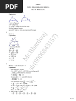 Grade 9 Worksheet | PDF | Triangle | Geometric Shapes