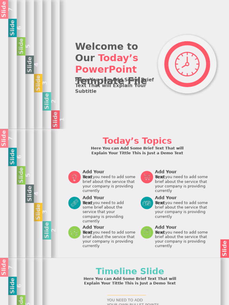 Animated Presenation Template (With Morph Transition) | PDF