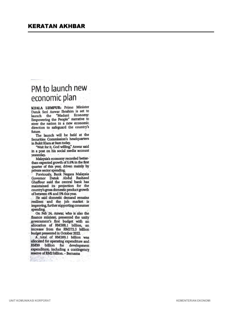 Akhbar Fizikal 1 20230727 | PDF