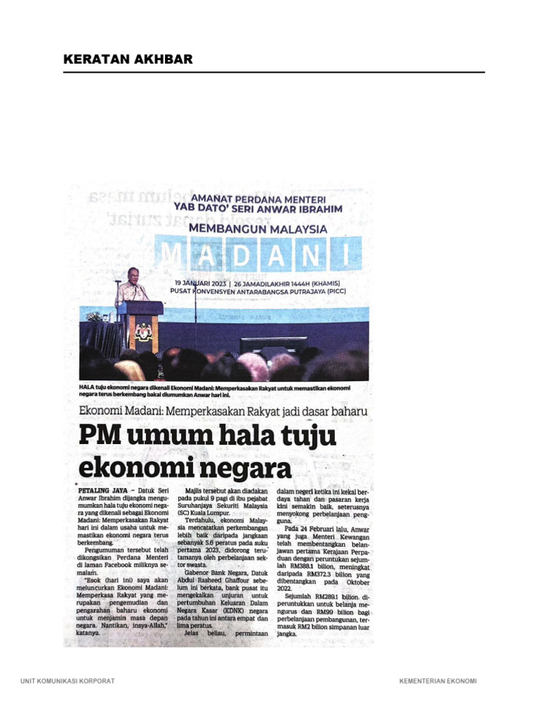 Akhbar Fizikal 2 20230727 | PDF