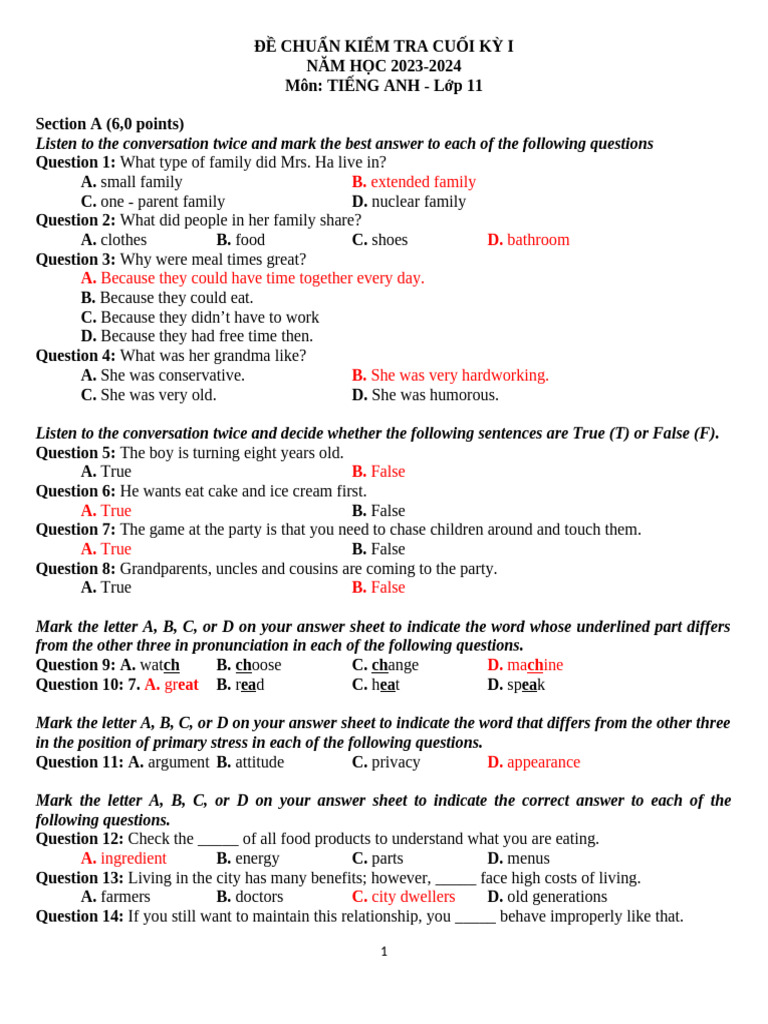 KHỐI 11- KTCK1 | PDF