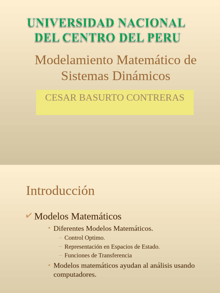 Modelamiento en Control de Procesos | PDF | Sistema no lineal | Linealidad