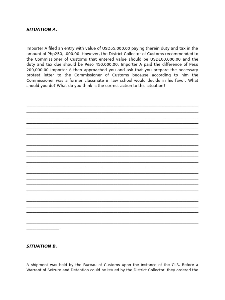 CM6 Assessment Prelim | PDF | Customs | Justice