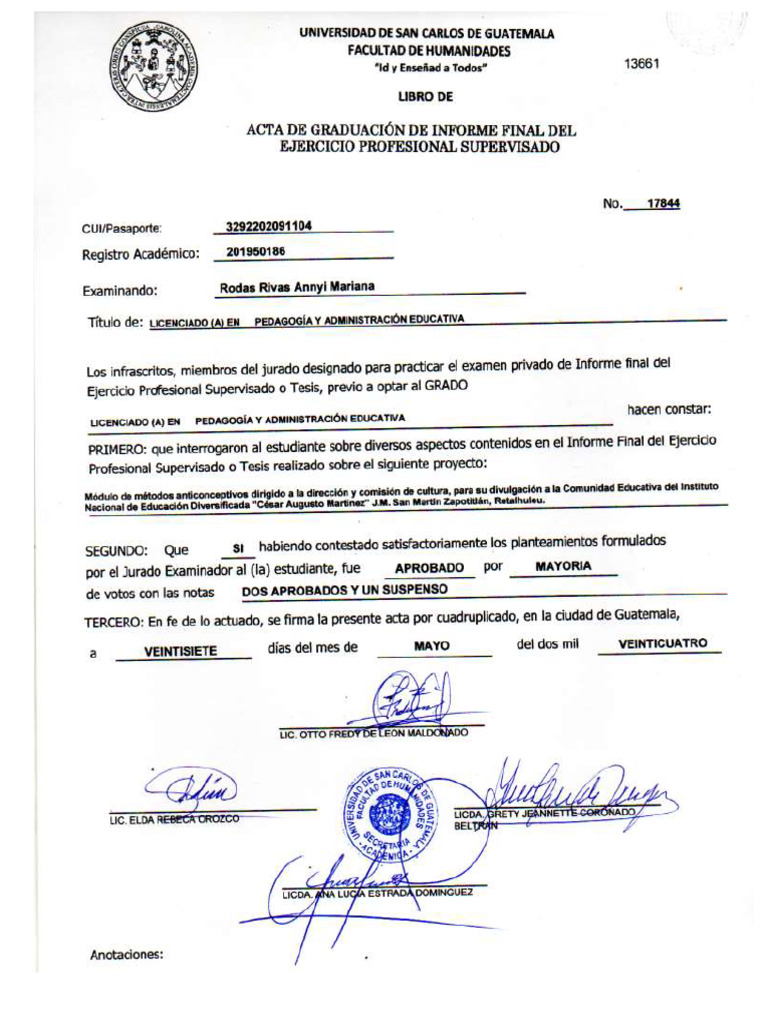 expediente para tramite de titulo, 201950186 Annyi Mariana Rodas Rivas ... expediente para tramite de titulo, 201950186 Annyi Mariana Rodas Rivas ...