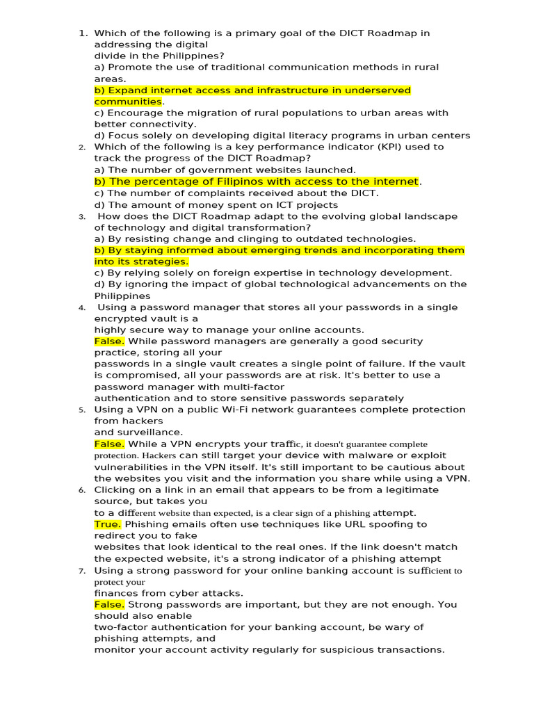 Questions and Answer | PDF | Phishing | Privacy