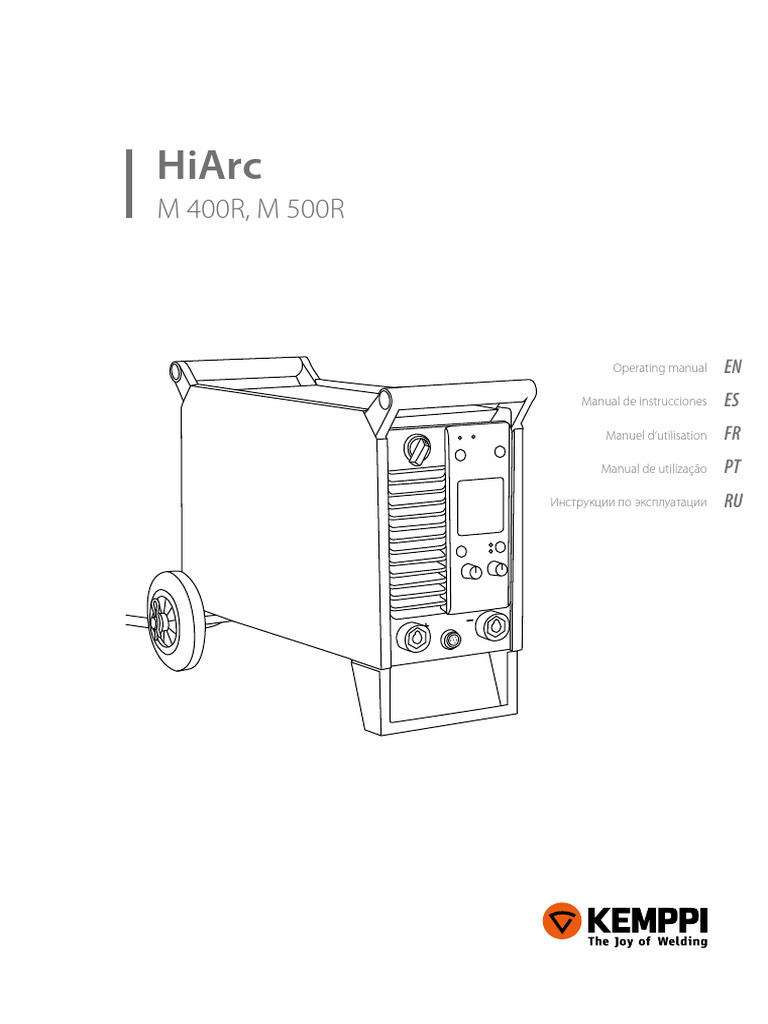 Kemppi Hi Arc M 400R Manual | PDF | Manufactured Goods