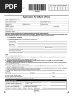 Manual Online Refund Application | PDF