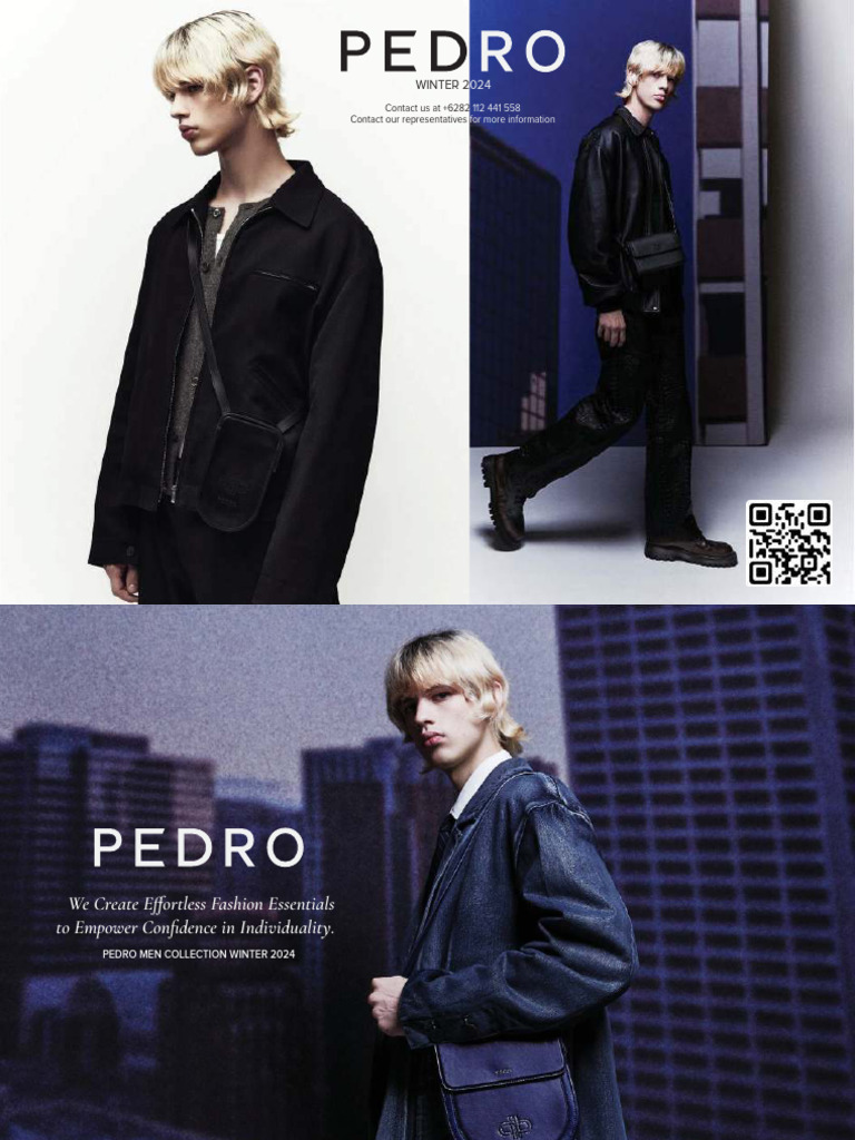 Pedro Men's Winter 2024 Collection | PDF | Shoe | Consumer Goods