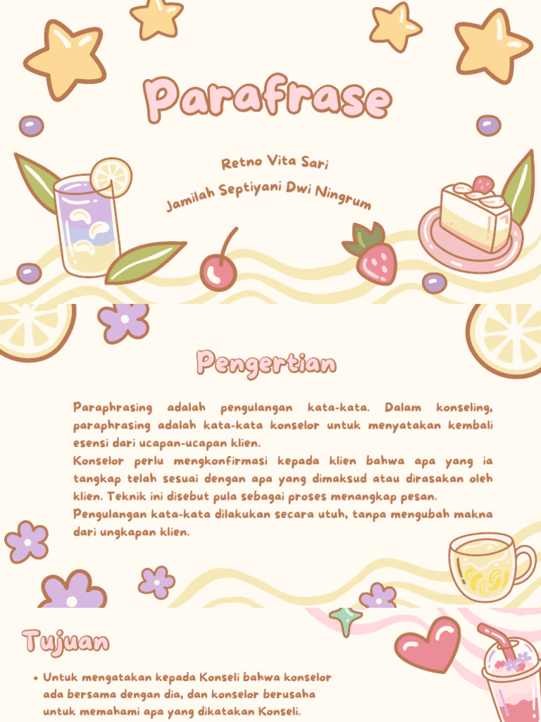 Parafrase Kel.7 | PDF