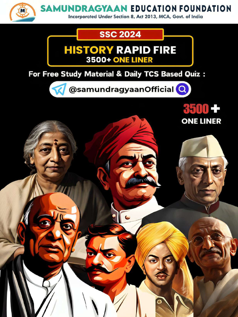 History Rapid Fire 3500+ (E) | PDF | Vedas | Vishnu