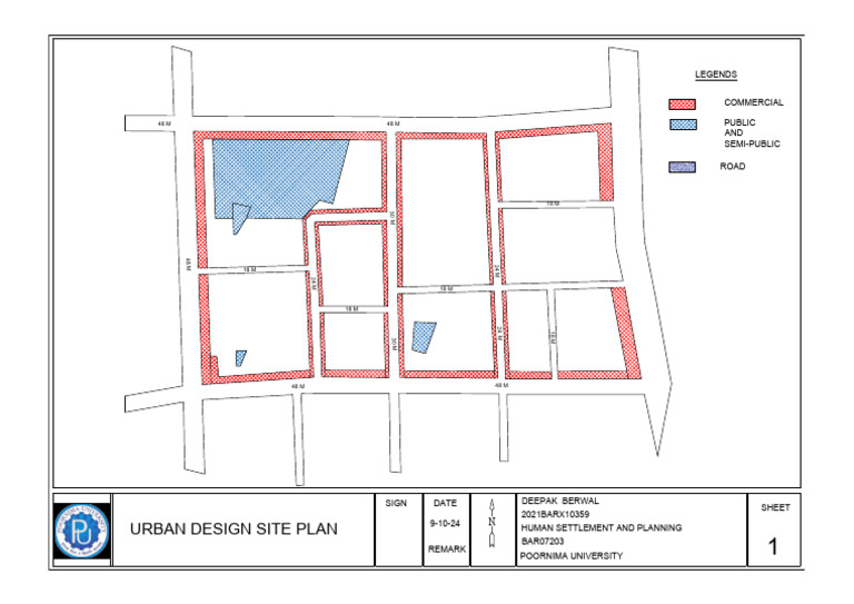 URBAN DESIGN SITE PLAN | PDF