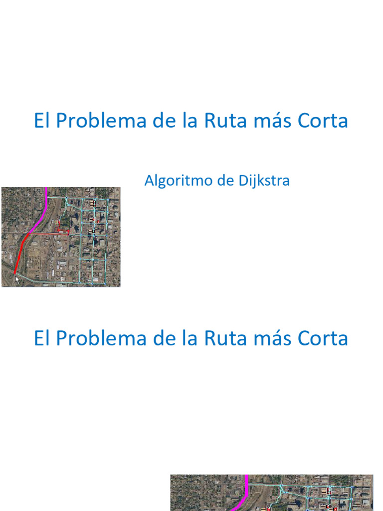 El Problema de La Ruta Mas Corta-Dijkstra | PDF | Informática teórica ...
