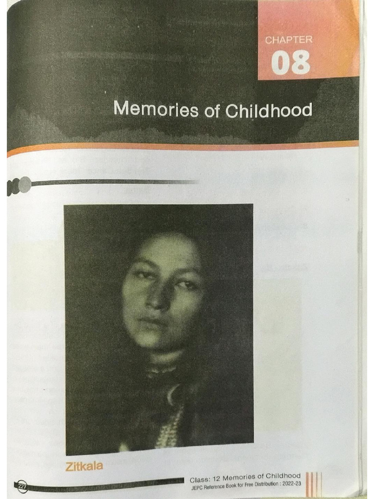 Memories of Childhood Class 12 | PDF