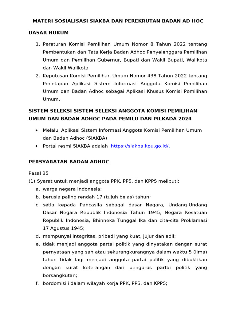 Materi Siakba | PDF | Ilmu Sosial