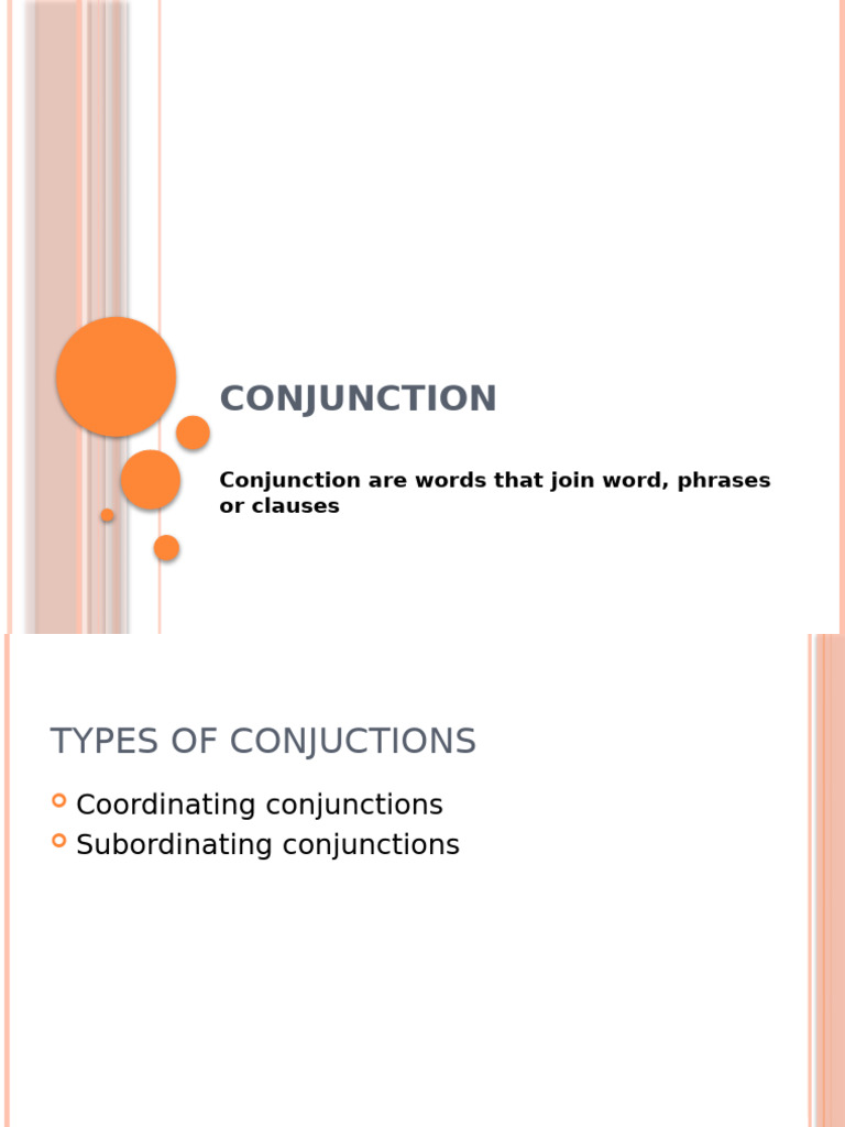 Conjunction Viii | PDF | Language Arts & Discipline