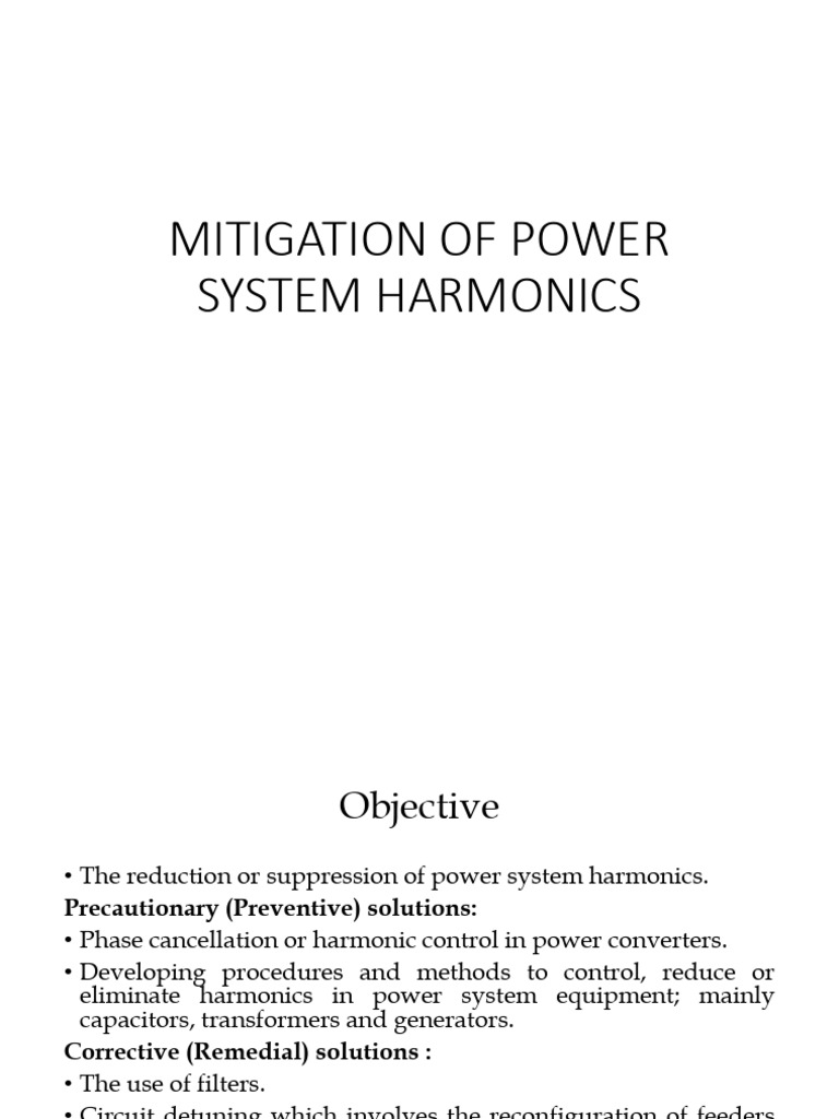 Power Quality Notes Pdf Rectifier Electrical Impedance