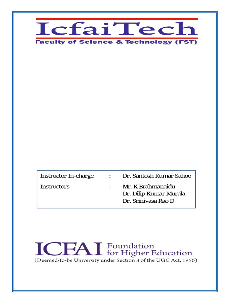 ES101 CP Lab Manual | PDF | Integer (Computer Science) | C (Programming Language)