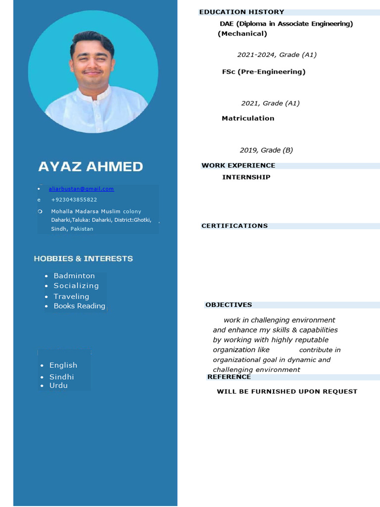 ayaz cv | PDF