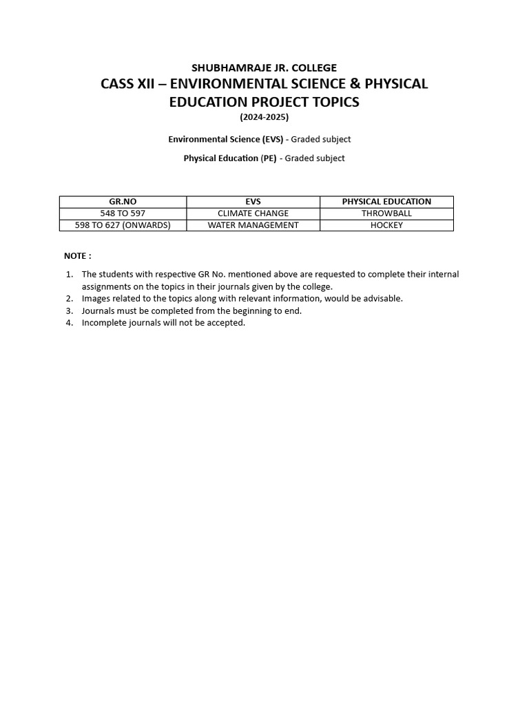 3 Digit Evs & P.E Project Topics | PDF | Technology & Engineering