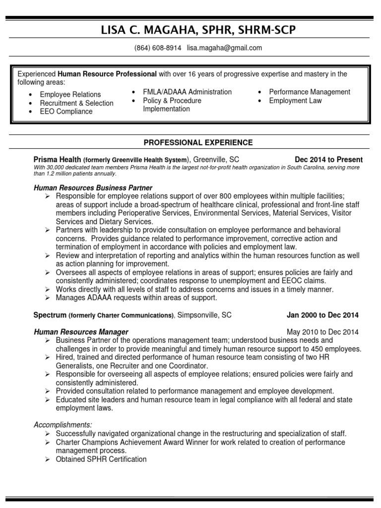 Resume - Lisa C. Magaha 2021 | PDF | Human Resources | Business