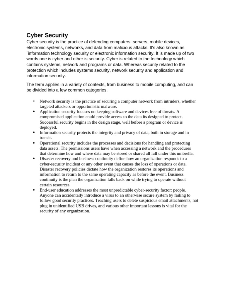 Cyber Security | PDF | Key (Cryptography) | Public Key Cryptography