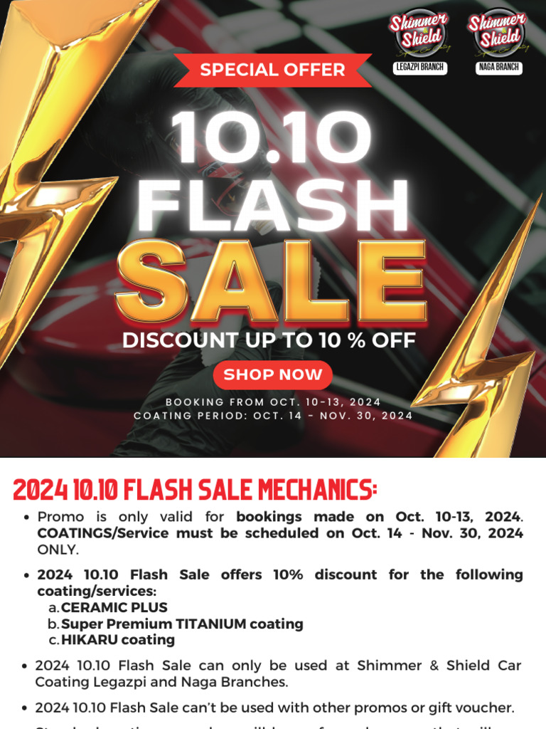 2024 10.10 Flash Sale | PDF